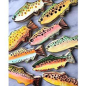 Fish Cookie Cutter 5" Made in USA by Ann Clark