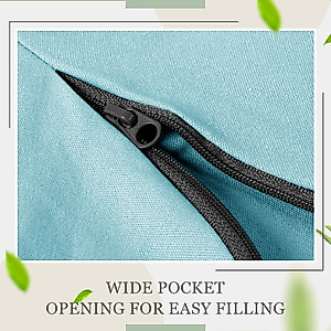 Sliner 2 Pcs Stuffed Animal Storage Bean Bag Chair Cover for Kids Adults (no Filler) Large Stuffable Zipper Beanbag Cover for Organizing Plush Toys or Memory Foam(Pink and Green, Small)