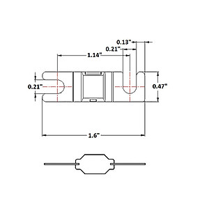 Mini ANL 80 Amp Fuses for Automotive Marine Audio Video System Electronics Fuse 3 Pack (80A)