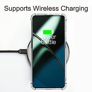 Osophter for Oneplus 11 Case,Oneplus 11 5G Case Women Girls Flower Floral with 2pcs Screen Protector Shock-Absorption Flexible TPU Rubber Phone Cover for Oneplus 11 5G(Purple Flower)