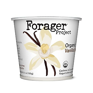 Forager Project Cashewmilk Yogurt, Vanilla Bean, 5.3-Ounce