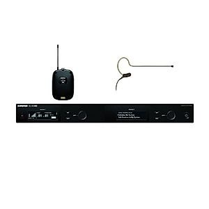 Shure SLXD14D/MX153 Omnidirectional Headworn Wireless Microphone System, Black, H55 514-558 MHz