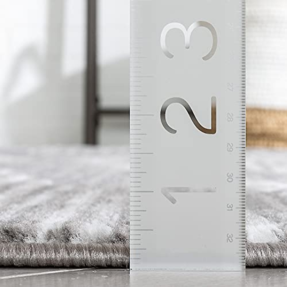 Well Woven Axasta Grey Diamond Medallion Tribal Area Rug (5'3" x 7'3")