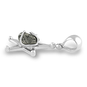 Starborn Campo del Cielo Meteorite Star Pendant in Sterling Silver