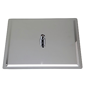 ALFI Brand RAIN16S-BSS Stainless Steel 16" Square Ultra Thin Shower Head