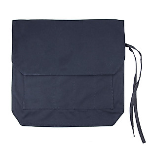 Chef's Knife Roll Up Bag Travel Chef Knife Case Carrier Storage Bag (Black, 5 Slots)