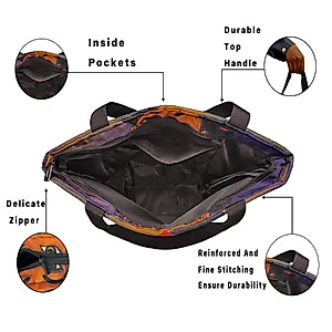 African American Women Tote Bag Shoulder Handbag For Work Travel Business Beach Shopping School Gift Bag