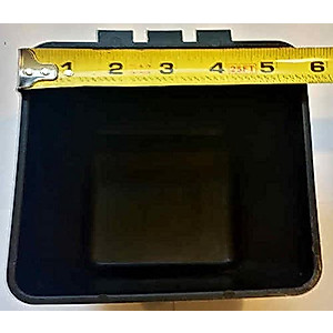 Cage Cups Square 1.2 Quart / 38 fl oz Water Dish for Poultry, Dogs, Cats, Freezeproof Hanging Feed & Water Cage Cups (12, Black)