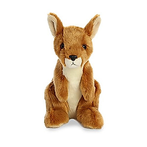 Aurora® Adorable Mini Flopsie™ Kangaroo Stuffed Animal - Playful Ease - Timeless Companions - Brown 8 Inches