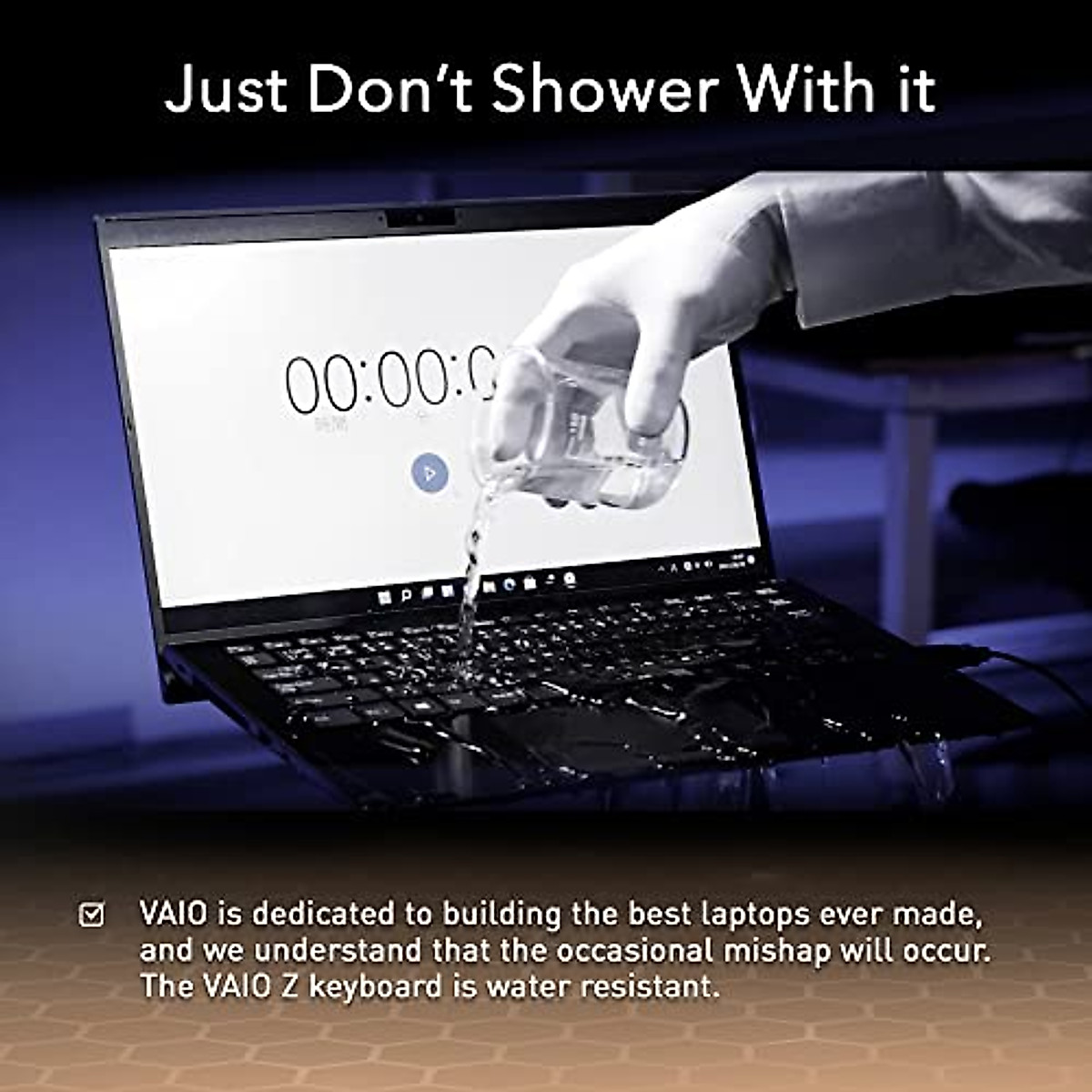 VAIO Z - Intel Core i7-11375H | 16GB Memory (RAM) | 2GB PCIe SSD | Windows 10 Pro | 14.0" Ultra HD 4K (3840x2160) Display | Signature Black