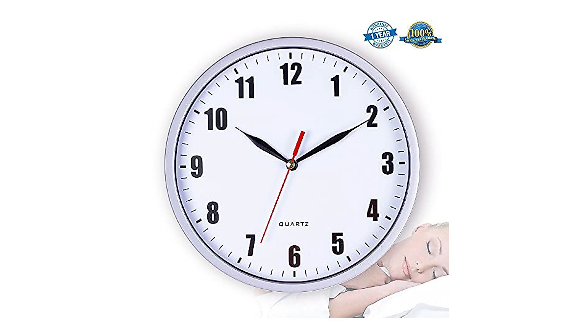SAC SMARTEN ARTS Silent Quartz Wall Clock - Stylish & Accurate