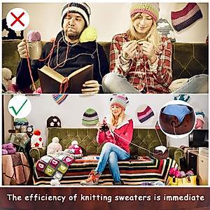 Wooden Yarn Bowl Crochet Yarn Storage Bowl with Holes Knitting Storage Tool, for Storing Yarn Knitting Tools