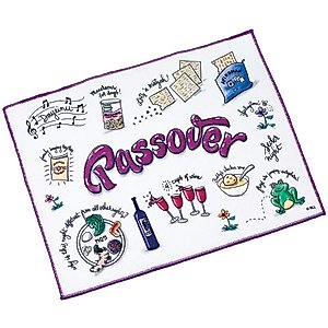 Rite Lite Potpourri Drying Mat Passover Gift - Stylish & Elegant Jewish Holiday Party Decor Pesach Haggadah Matzah Hostess Kitchen Table Decorations Cooking Kitchen Accessories