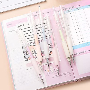 6pcs Ball Point Adhesive Glue Pen with 6PCS Extra Glue Refills, Kids-Friendly Precise Apply and Easy Control, Quick Dry Glue Pen for Crafting, Scrapbooking, Card Making, Kids School Craft Supplies.