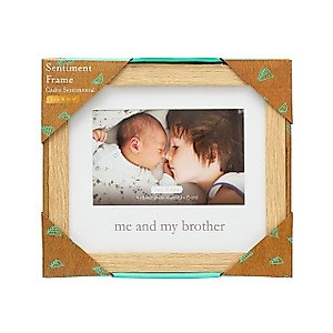 Kate & Milo Me & My Brother Frame, Sibling Keepsake Frame, Baby Nursery Décor Wall Art Picture Frame