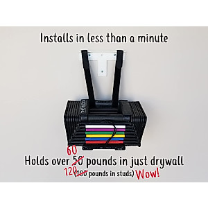 The All-in Wonder Mount by Mount Genie (5-Pack): The Easiest Wall Mount for all Components Routers Modems Xbox Playstation DVRs | One size Fits All | STRONGER for 2022 | Home and Business (Black)