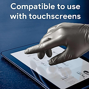 WECARE Chrome Disposable Nitrile Gloves Small - 50 Pack - 3 Mil - Powder and Latex Free - Non-Sterile - Food Safe Gloves