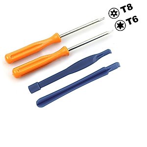 T6 T8 Torx Screwdriver & Opening Shell Tool Set for Xbox One Xbox 360 Controllers
