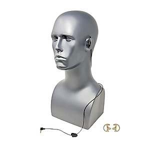 Sheepdog Profile Tubeless Listen Only Earpiece, Black, 3.5mm Connector