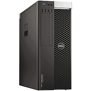 Mid Level Precision T5810 Tower Workstation PC - Intel Xeon E5-1620 v3 3.5GHz 4 Core Processor, 1TB SSD Drive, Quadro M2000 4GB Graphics Card, Windows 11 Pro (64GB DDR4) (Renewed)