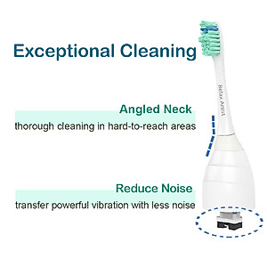 Relax Artist Replacement Toothbrush Heads for Deep Cleaning, Compatible with Phillips Sonicare Electric Tooth Brushes, Fit for E-Series, Essence, Xtreme, Elite, Advance