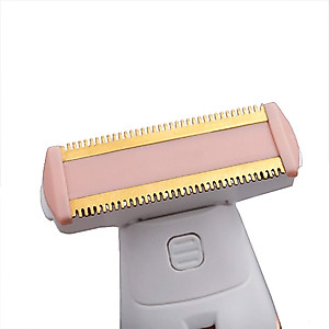 4PCS Shaver Replacement Heads Compatible with Perfect Finishing Touch Flawless Body Rechargeable Ladies Shaver Blades (Shaver Head 4PCS + velvet Bag + 2 Brushes)