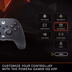 PowerA FUSION Pro 4 Wired Controller for Xbox Series X|S, gamepad, wired video game controller, gaming controller, works with Xbox One and Windows 10/11