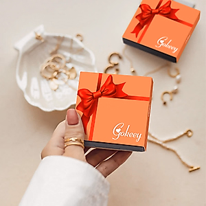 Gokeey Silver Earrings for Women Trendy, Hypoallergenic Silver Hoop Earrings for Women, Small Hoop Earrings Huggie Hoops Earrings for Jewelry Gifts 14mm 20mm 30mm 40mm