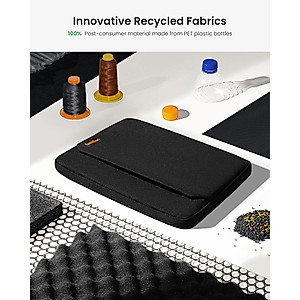 tomtoc Slim Laptop Sleeve for 14-inch MacBook Pro M4/M3/M2/M1 Pro/Max 2024-2021, Water-Resistant Protective Case for 13.8 Inch Surface Laptop AI PC, Accessory Bag