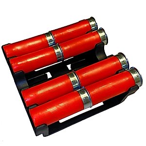 Johnny Clip 2x4-12 Gauge Caddy-Quad Loader-Speed Loader for 3 Gun Practical Shotgun-12 Gauge ShotShell Carrier Holder