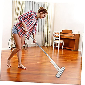 MARMERDO Mini Mop Wooden Floor Cleaner Mop for Wood Floors Window Glass Cleaner Multi- Use Window Squeegee Self Wringing Microfiber Mop Self Wringing Mop Small Mop for Small Spaces The Lazy