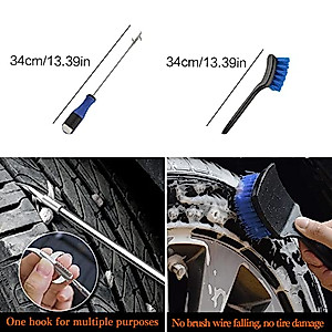 62 Inch Car Wash Brush Mop Windshield Window Squeegee, 14 PCS Car Wash Set, Car Wash Accessories Details Kit, Car Wash Supplies, Car Detailing Kit, Car Wash Cleaning Tools Kit, for Truck, RV, SUV