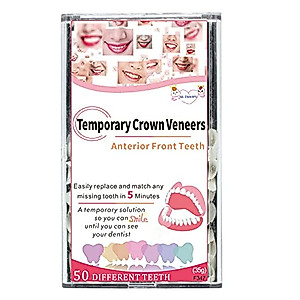 Cleaning Solution Temporary Tooth Kit For Filling The Missing Broken Tooth And Gaps Moldable Temporary Crown Veneers Material Anterior Front Back Molar Teeth Temporary Tooth Filler