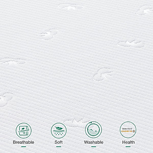 Novilla Folding Mattress, 4 Inch Twin Size Responsive Comfort Foam Trifold Mattress with Breathable & Washable Cover, Foldable Mattress Twin for Back Pain Relief, Suitable for Camping, Road Trip