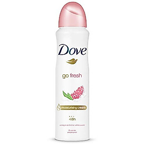 Dove Deodorant Go Fresh Pomegranate & lemon Verbena Scent Antiperspirant 150ml Can (6 Cans)