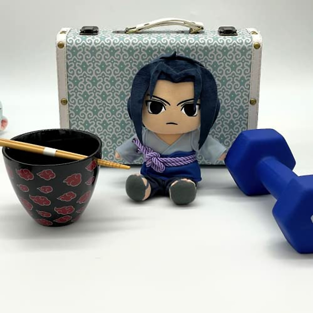 JUST FUNKY Naruto Shippuden Plush | Naruto Plush | 9” Tall Collectible Anime Plush | Sasuke Uchiha Action Figure Plush | Plush Pillow for 14+ | Ideal for Naruto Merch | Officially Licensed