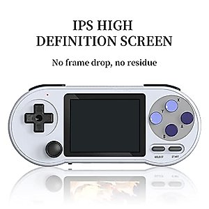 Data Frog SF2000 Handheld Arcade Game Console for Kids Adults, 3-inch IPS Screen Retro Video Gaming Console, Dual-core CPU Dual-Player Mode Video Game Console