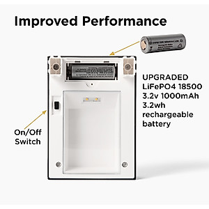Enchanted Spaces Set of 2 Modern Solar Black Metal Outdoor L-Shaped Path Lights with Bright LED, Solid Metal Aluminum Groundstake