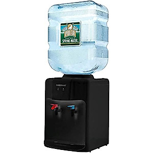 Farberware FW-WD219 Freestanding Hot and Cold Water Cooler Dispenser, Countertop Black