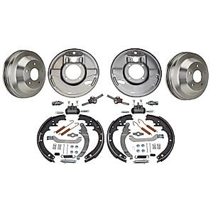 1937-48 Compatible with Ford Rear Bendix Style Drum Brake Kit, 1-1/2 Inch