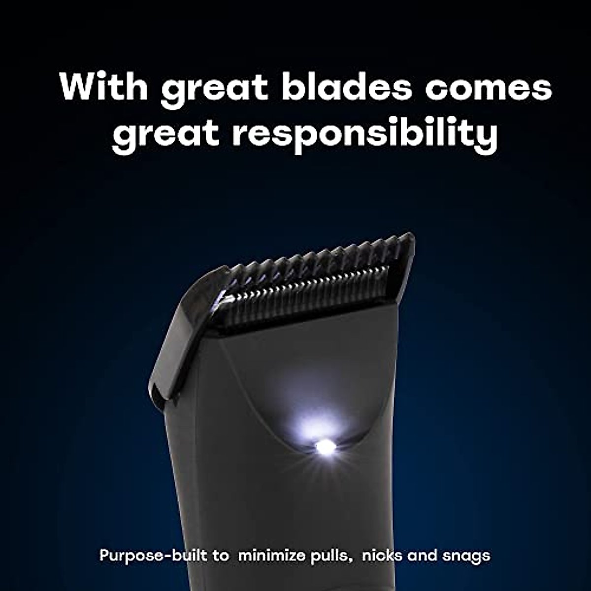BALLS™ Trimmer Electric Ball Shaver - SackSafe Guard, Waterproof, Rechargeable - Wet/Dry Razor - Body, Groin Hair Trimming