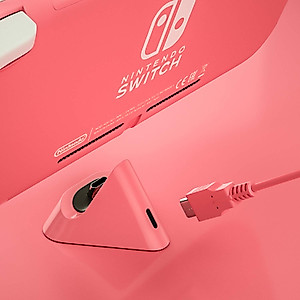 Charging Dock for Nintendo Switch lite, Docking Station for Nintendo Switch lite - Coral