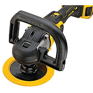 DEWALT 20V MAX* XR Cordless Polisher Kit, Rotary, Variable Speed, 7-Inch, 180 mm (DCM849P2)
