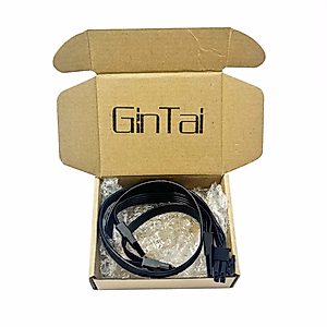 GinTai SATA SSD Power Supply Electric Cables Wires Conductors and Connection Fittings therefor Replacement for EVGA 1000 GQ 80+ Gold 1000W PCI-E 6 Pin 1 to 3