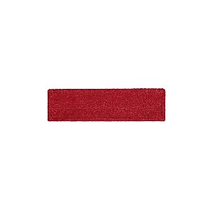Rubbermaid Commercial Products Microfiber Adaptable Flat Mop Pad, Red, Removes Viruses & Bacteria, Washable, for Heavy-Duty Cleaning on Hardwood/Tile/Laminated Floors in Kitchen/Lobby/Office, Large