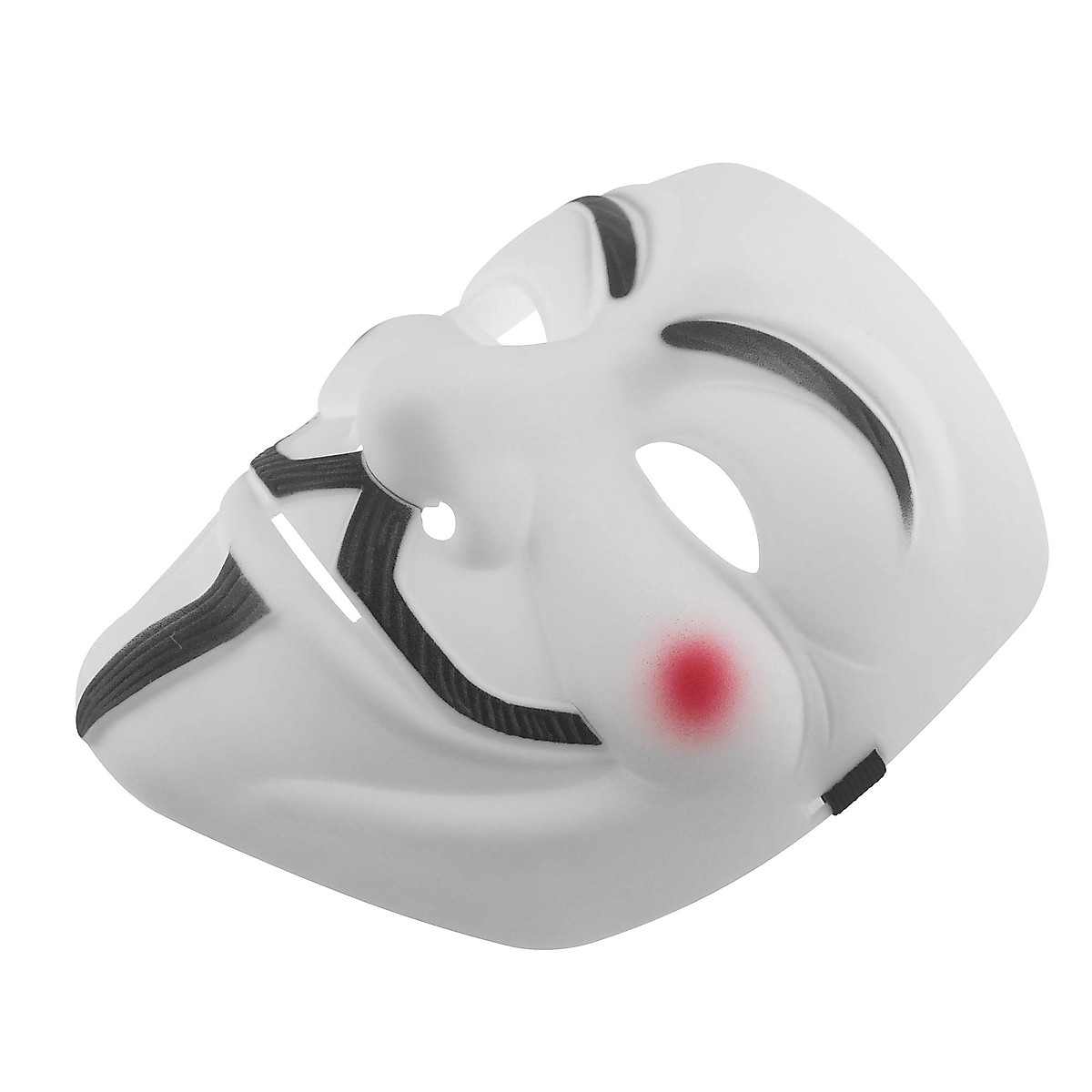 Udekit Hacker Mask V for Vendetta Face Mask for Women Men Halloween Costume Cosplay (4 Pices a Set)