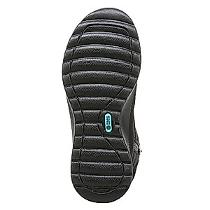 BZees Women's Glacier Ankle Boot, Black, 8.5 Wide