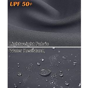 JENOANY Quick Dry Pants Women Water Proof Rain Pants Hiking Lightweight Cargo Joggers Moisture Wicking Water Resistant, Steel Grey, S