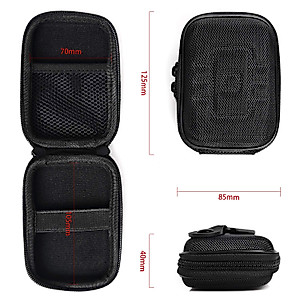 FOSOTO Compact Digital Camera Case Compatible for Canon ELPH 180 360 PowerShot G9X G9X Mark II SX620 HS, DSC-W800 W830, Nikon COOLPIX A10 S6800