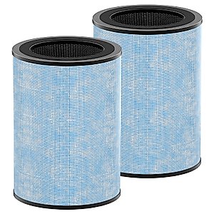 F300 Filter Compatible with Instant AP300 Air Purifi-er, 4-Stage Filtration with H13 Grade True HEPA Filter and Activated Carbon Filter, Compare to F300 Filter, 2 Pack
